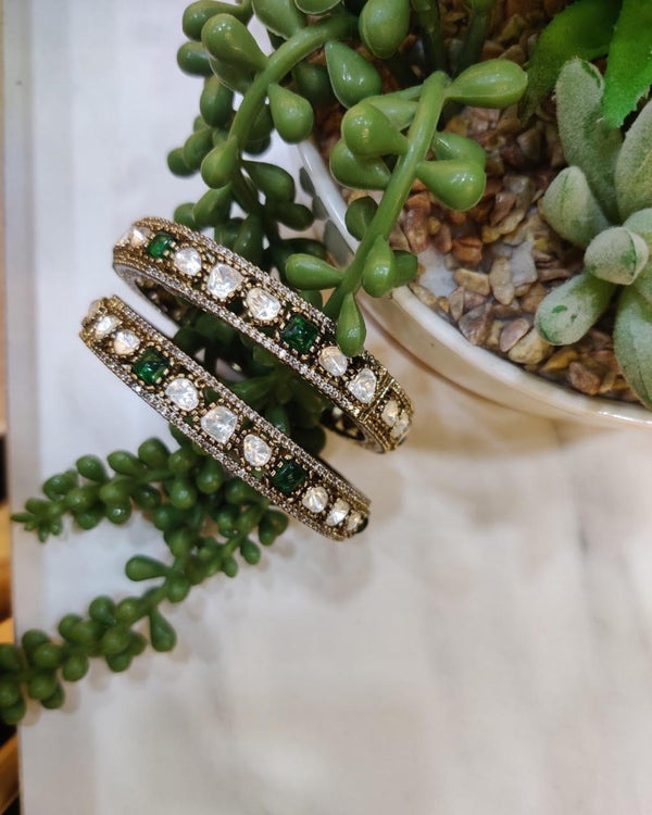 Victorian Kundan Kadas – Forever Jewels India