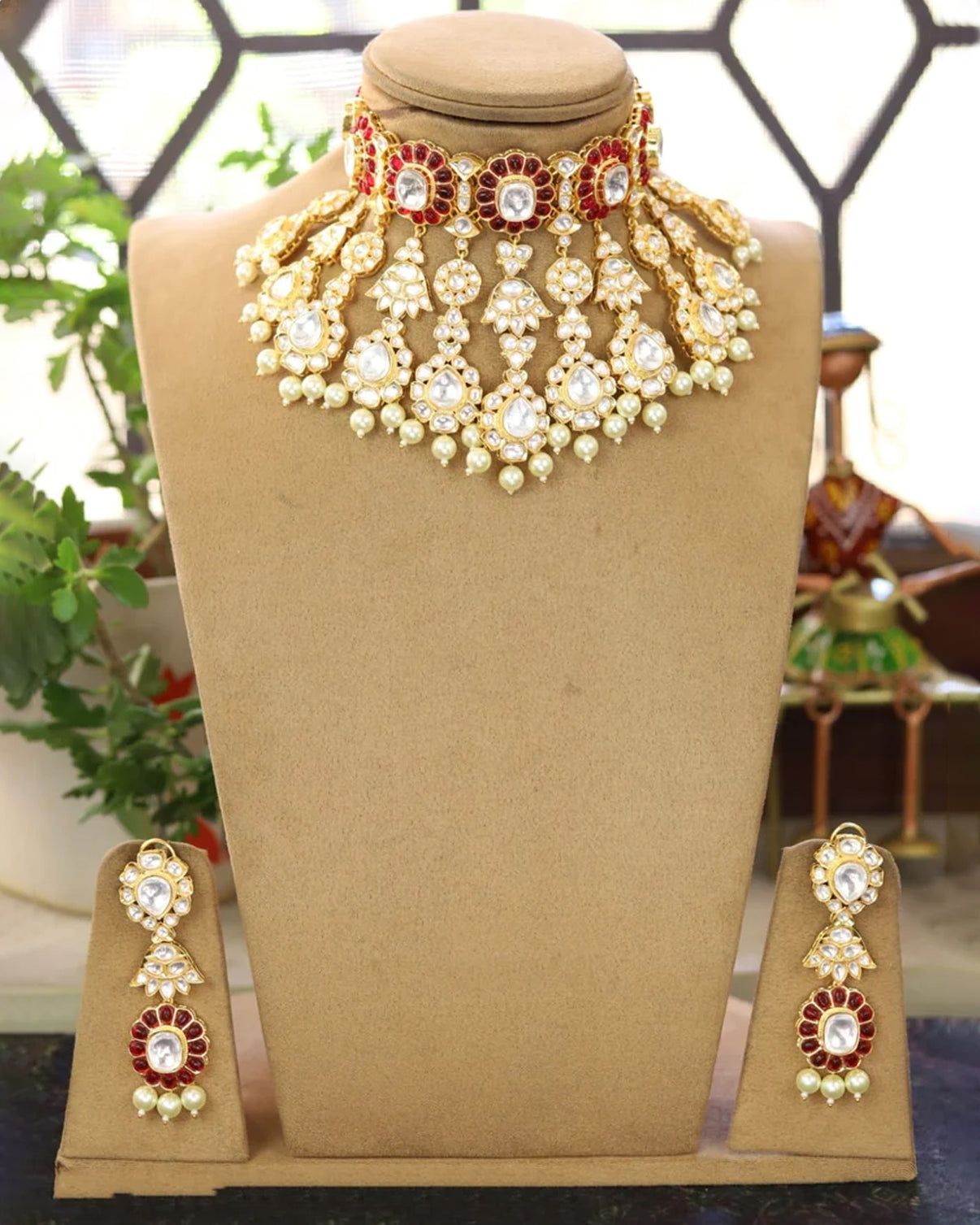 Enchanting Elegant Bridal Set – Forever Jewels India